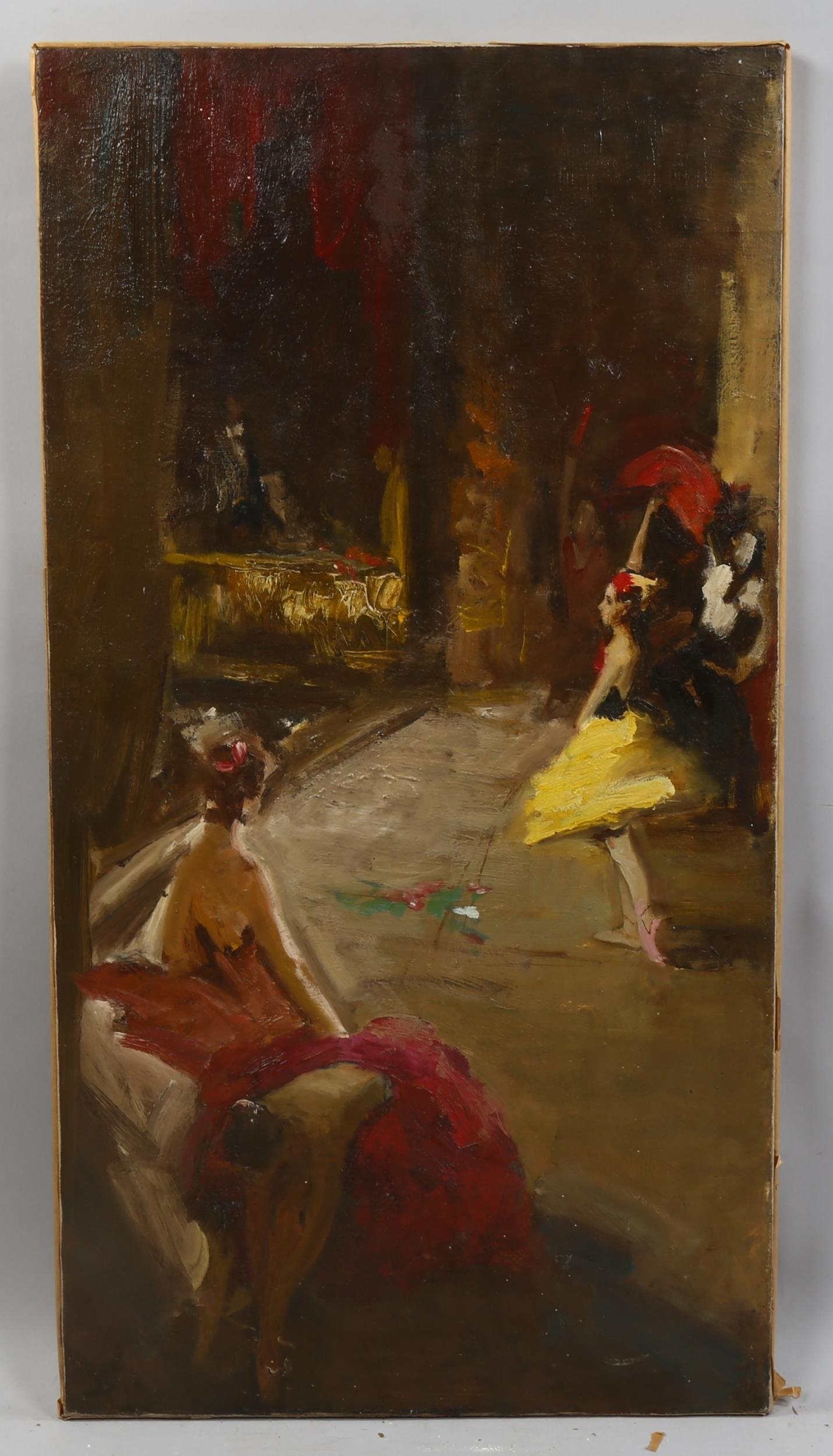 Doris Clare‏ Zinkeisen | ballerinas on stage | MutualArt