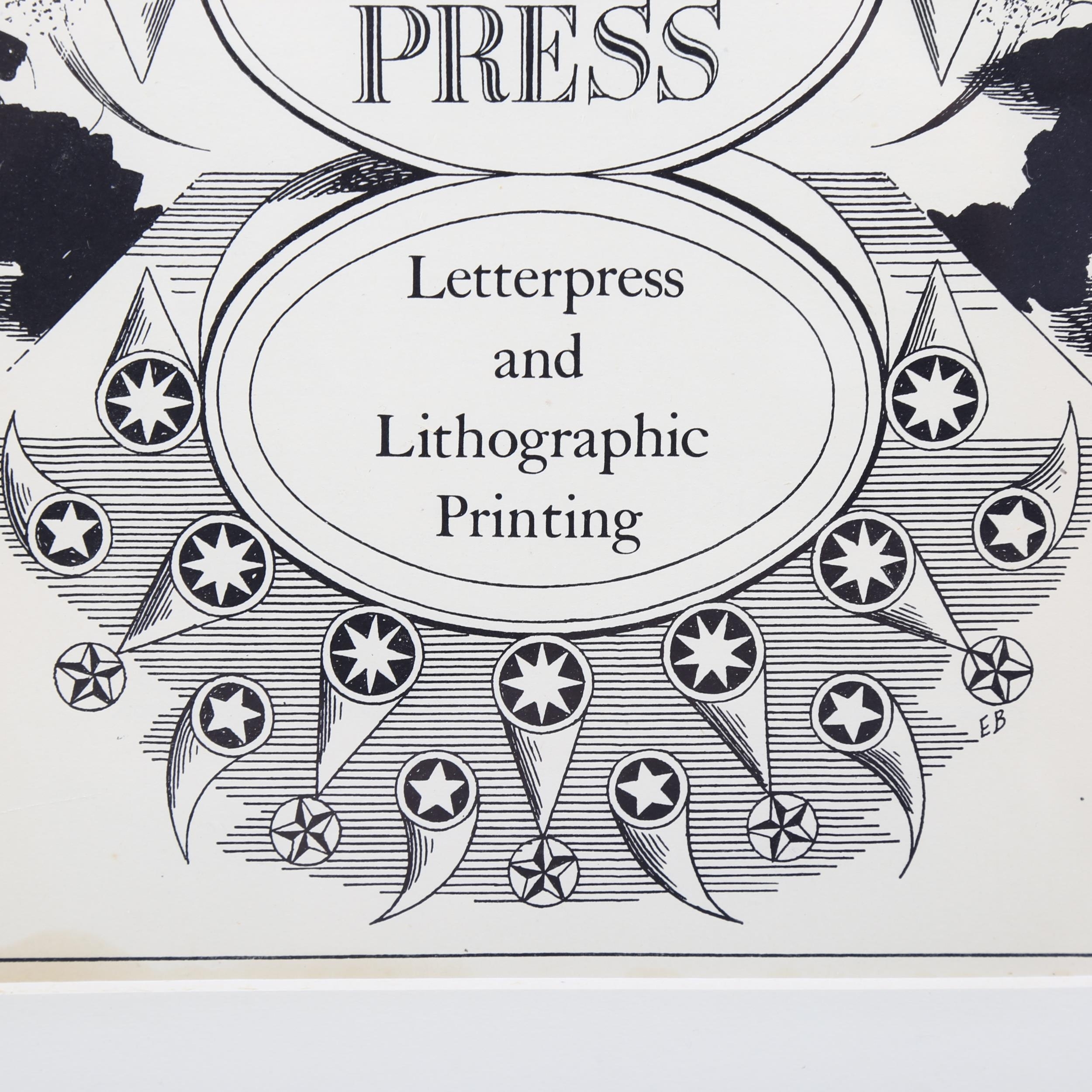 Edward Bawden | Curwen Press Advertisement (1940) | MutualArt