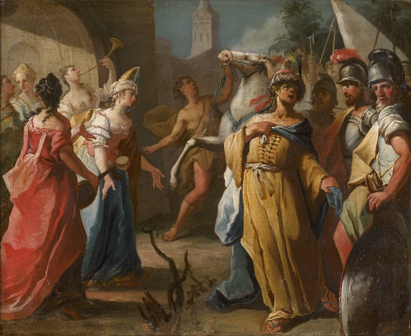 Gaetano Zompini | Die Heimkehr Jephtas | MutualArt