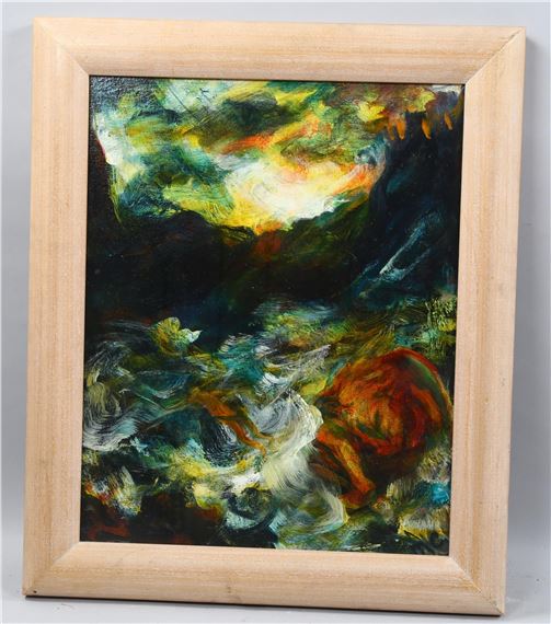 Maria Chevska | abstract water theme (1985) | MutualArt