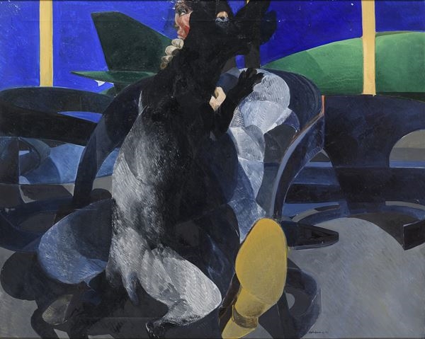 Ennio Calabria | DIPINTO DI ENNIO CALABRIA | MutualArt