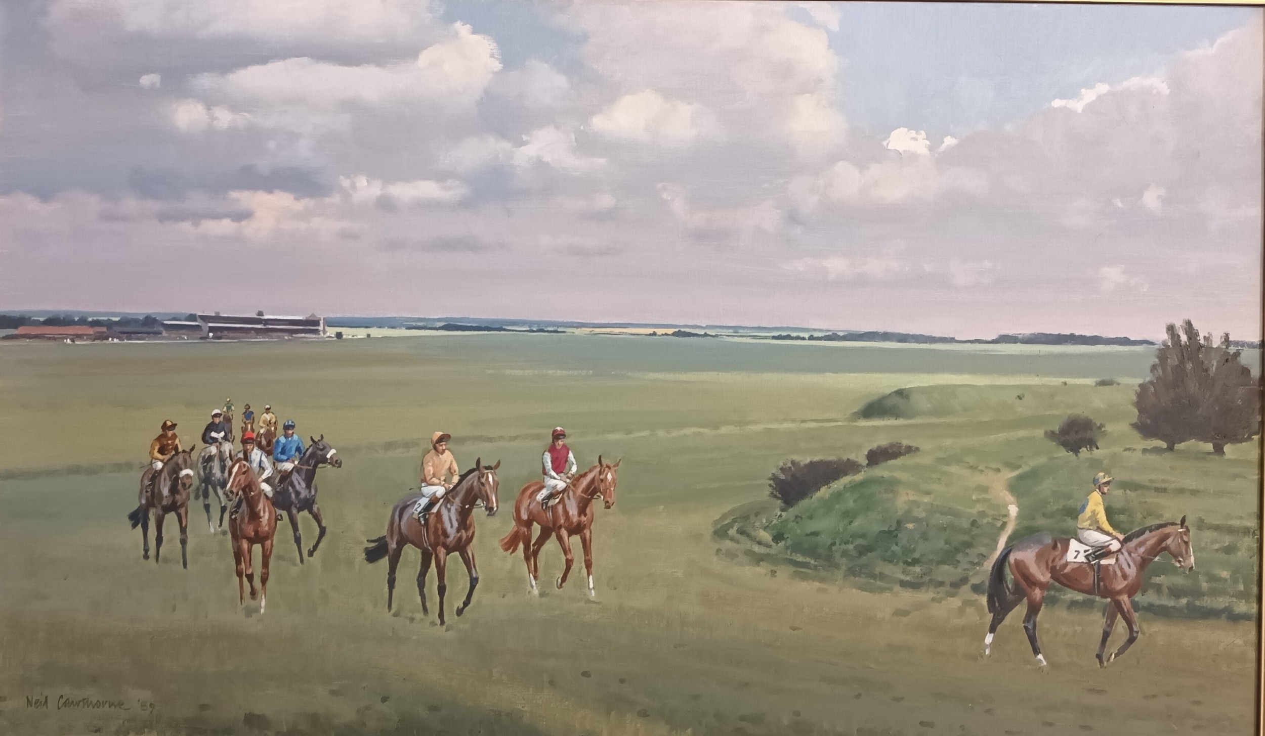 Neil Cawthorne | Macrobian' Newmarket Rowley Race Course (1989) | MutualArt