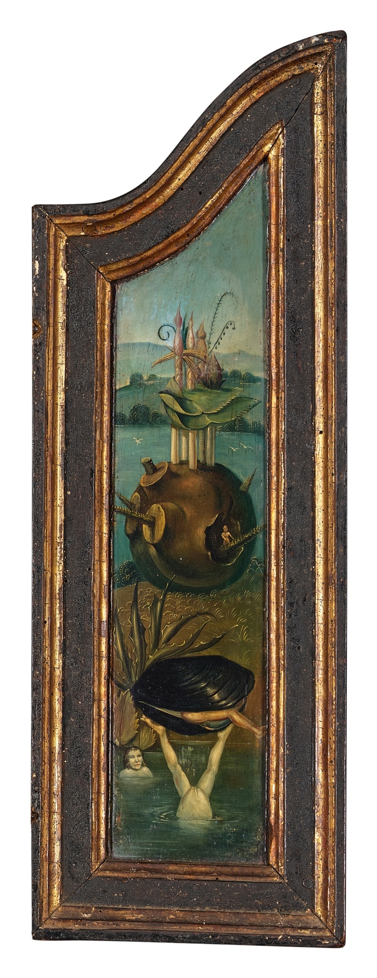 Hieronymus Bosch | Triptych: Temptation of Saint Anthony Abbot; Scenes ...