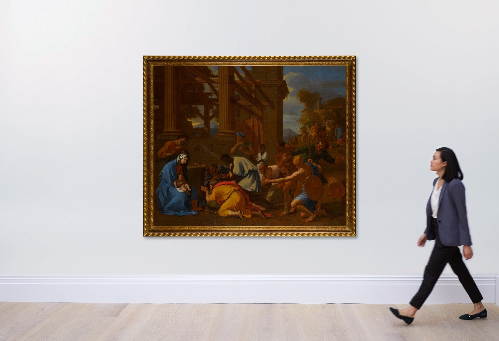 Nicolas Poussin | Adoration of the Magi (1633) | MutualArt