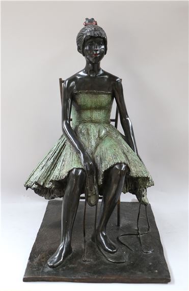 James Butler | Seated Dancer | MutualArt