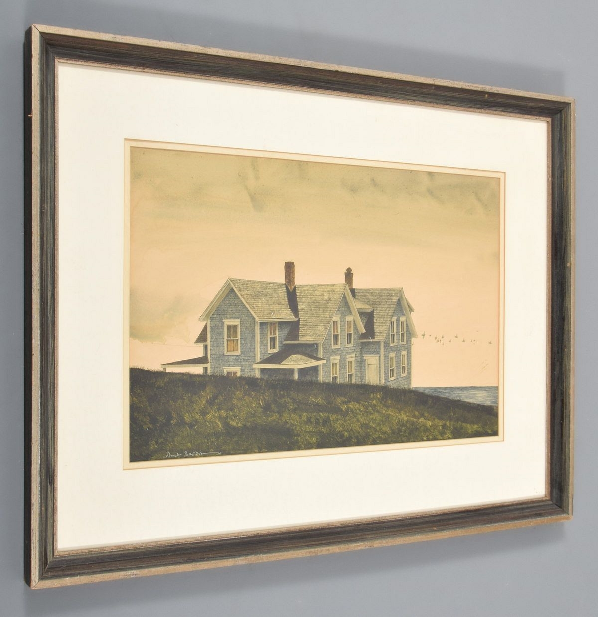Doug Brega | Last House on Gay Head (Martha's Vineyard) (1997) | MutualArt