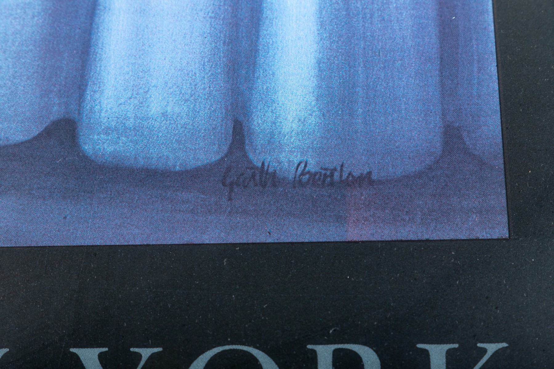 Garth Benton | New York Advertisement Poster For Garth Benton | MutualArt