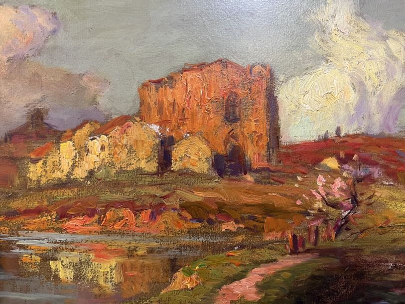 Jean Rémond | animated village view. | MutualArt