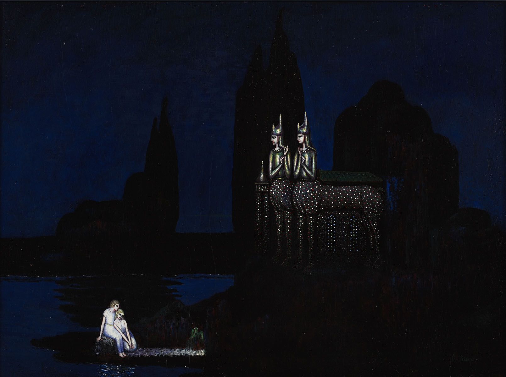 Boleslas Biegas | Pałac iluzji lub chimery, ok. 1924 (Le Palais des ...