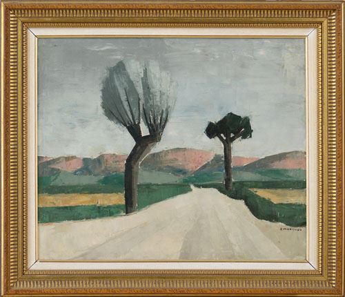 Pietro Morando | Strada nel paesaggio | MutualArt