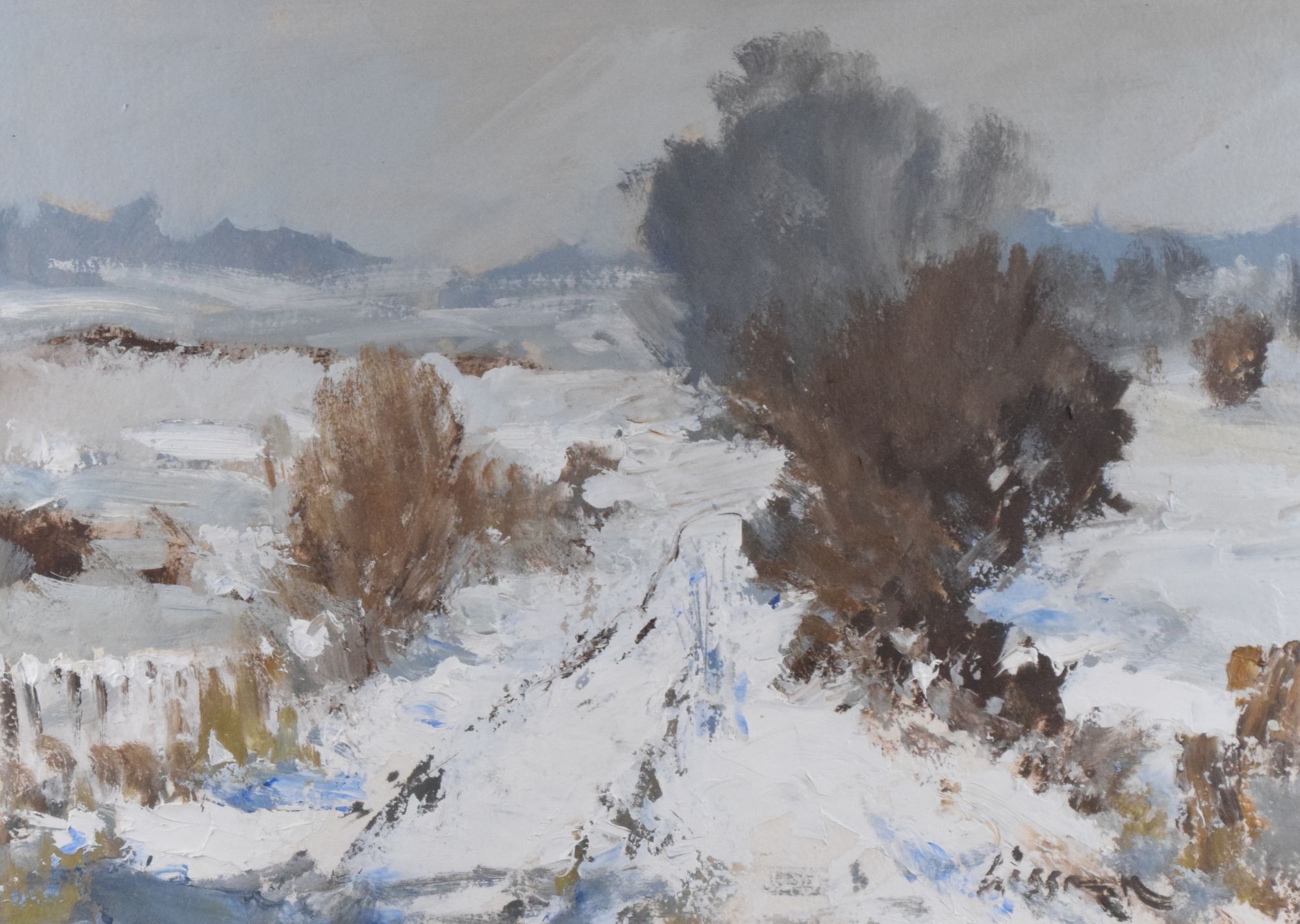 Edward Wesson | The beach at low tide | MutualArt