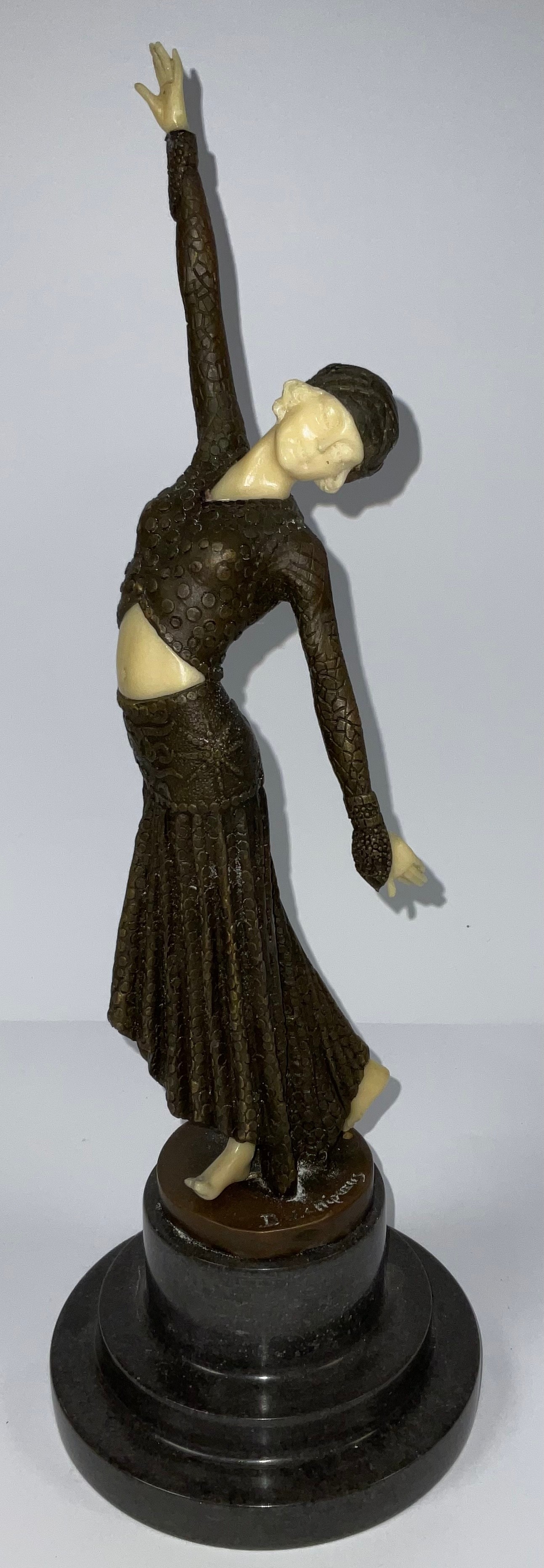 Demétre H. Chiparus | a reproduction Art Deco style bronze figure of a ...