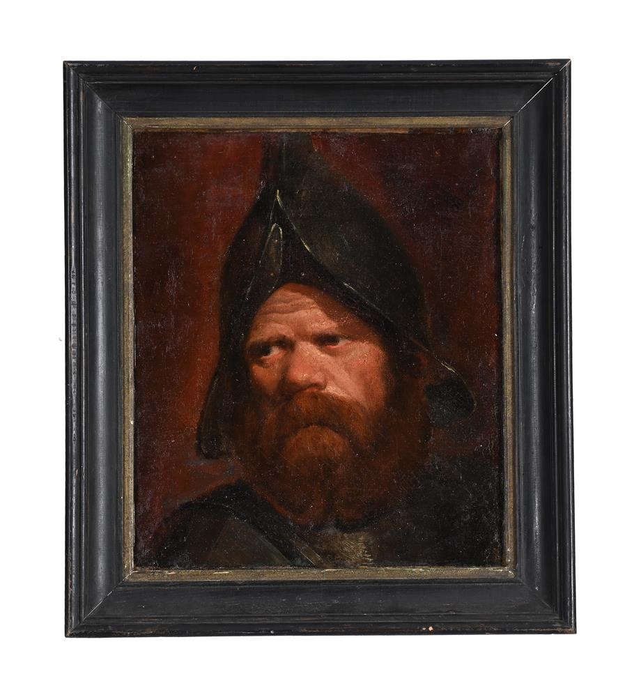 Rembrandt van Rijn | PORTRAIT OF A SOLDIER WEARING A HELMET | MutualArt