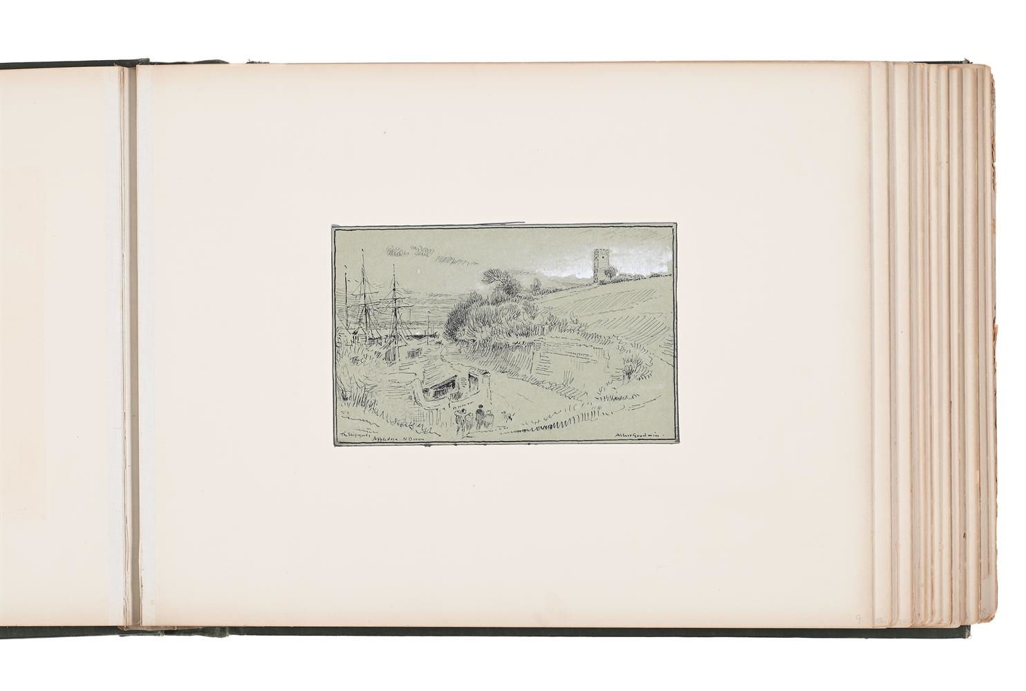 Albert Goodwin | THE SHIPYARDS | MutualArt