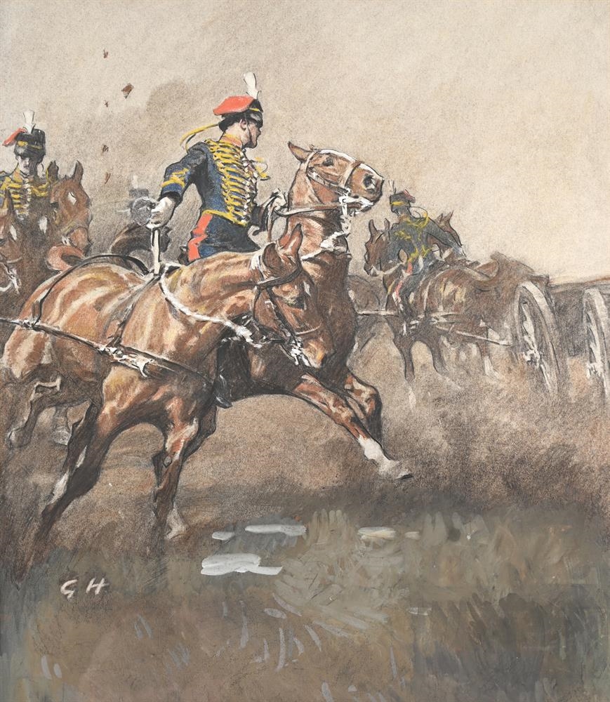 Gilbert Joseph Holiday | THE ROYAL HORSE ARTILLERY | MutualArt