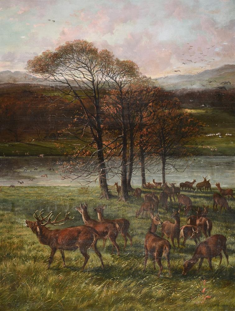 George Earl | THE DEER PARK (1882) | MutualArt