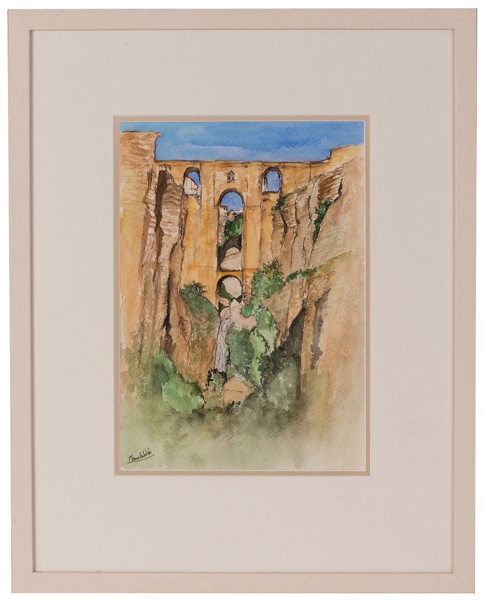 Manus Walsh | THE RONDA GORGE, ANDALUCIA | MutualArt