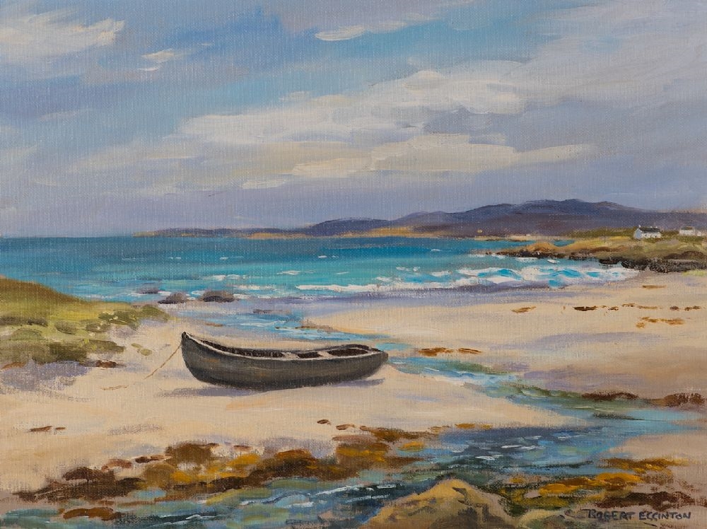 Robert Egginton | MANNIN BAY CURRACH, CONNEMARA | MutualArt