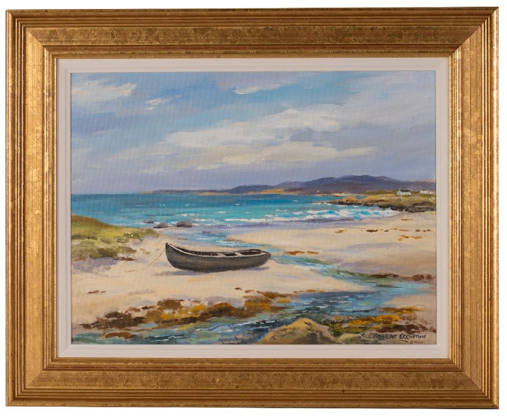 Robert Egginton | MANNIN BAY CURRACH, CONNEMARA | MutualArt