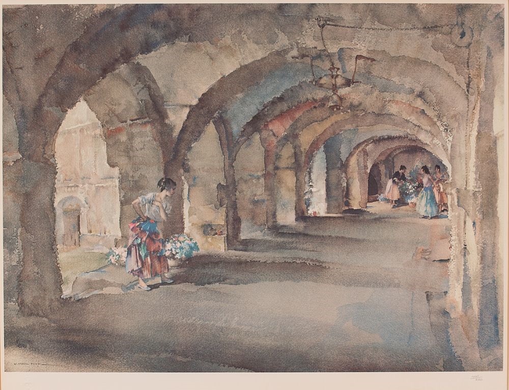 William Russell Flint | THE BATHS | MutualArt