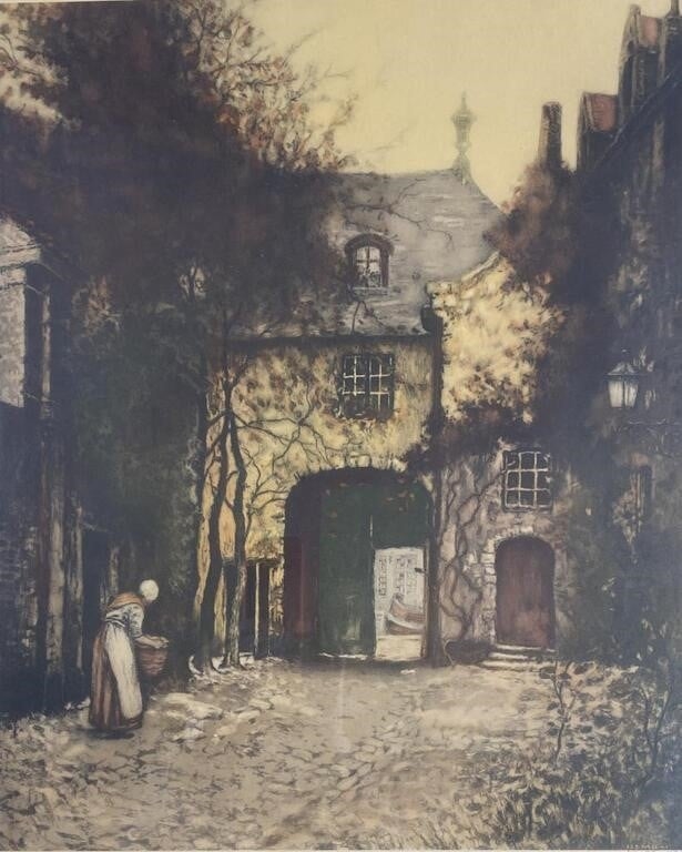 Alfred Van Neste | Entrance to the Chateau | MutualArt