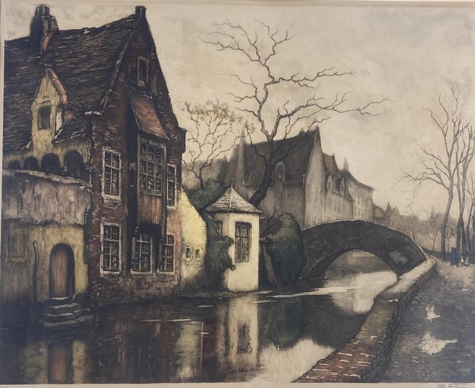 Alfred Van Neste | Canal in Bruges | MutualArt