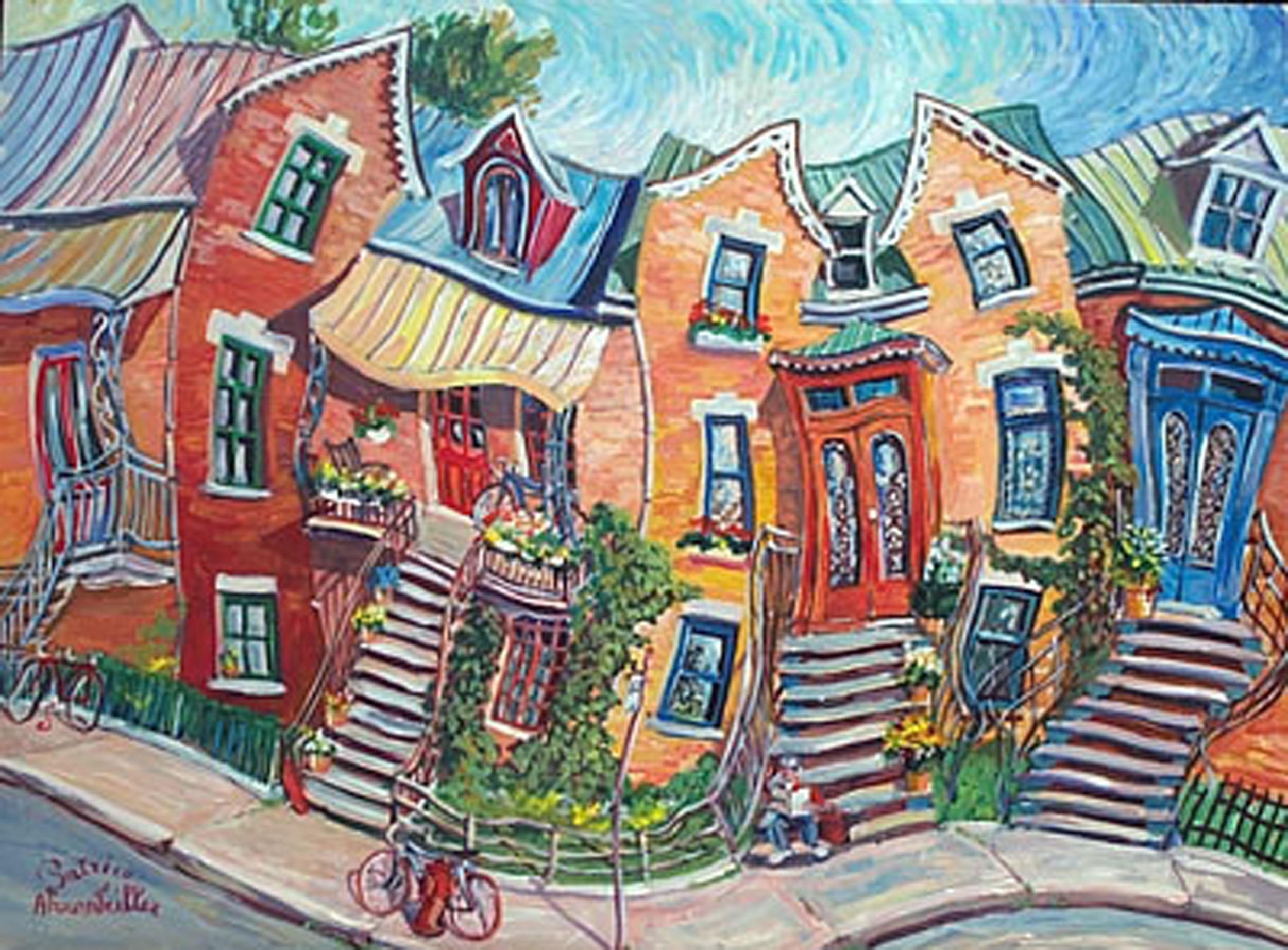 Patrice Ahrweiller | L'attente rue Coursol à Montréal | MutualArt