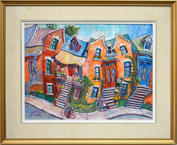 Patrice Ahrweiller | L'attente rue Coursol à Montréal | MutualArt