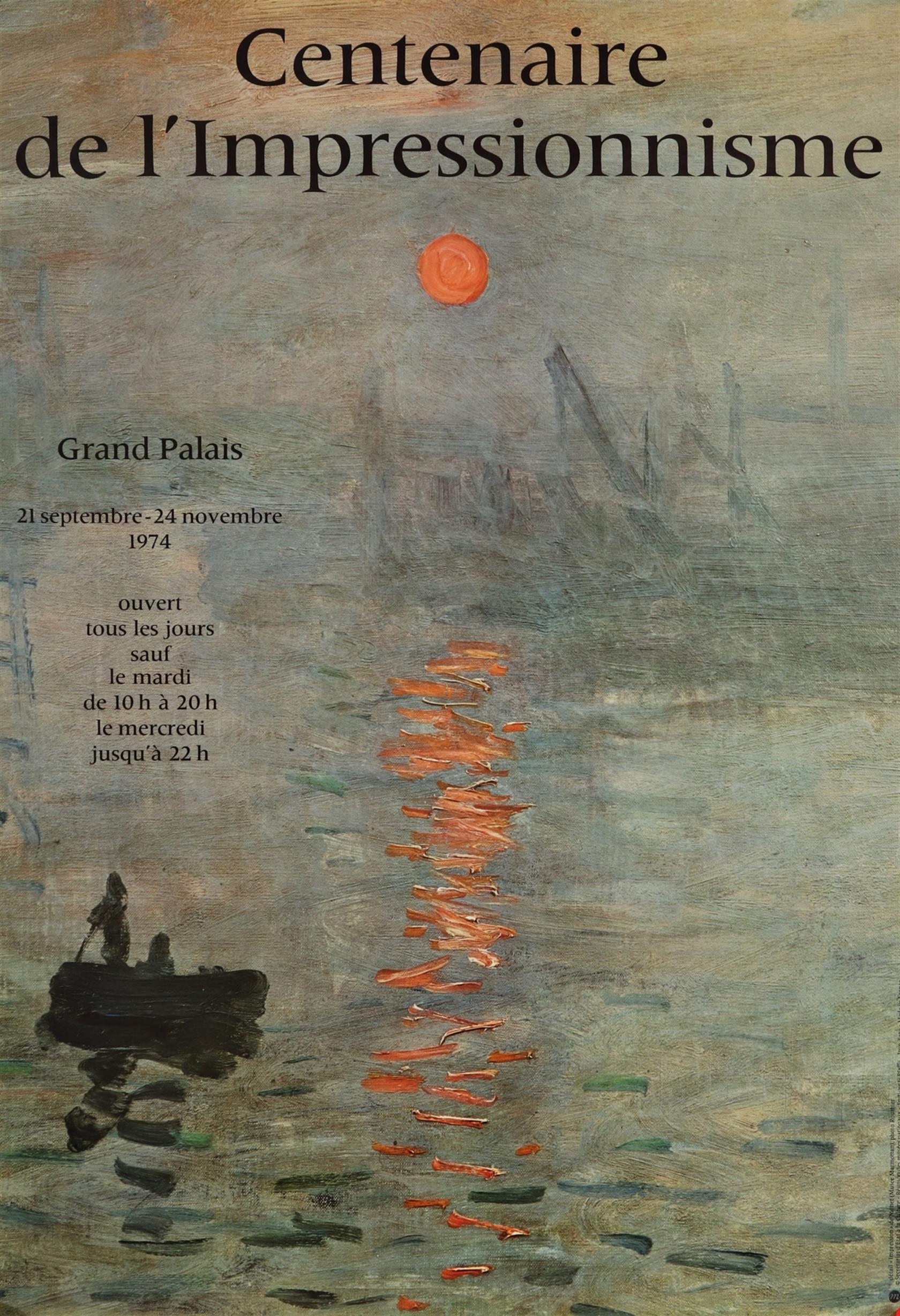 Claude Monet | CENTENAIRE DE L´IMPRESSIONNISME (1974) | MutualArt