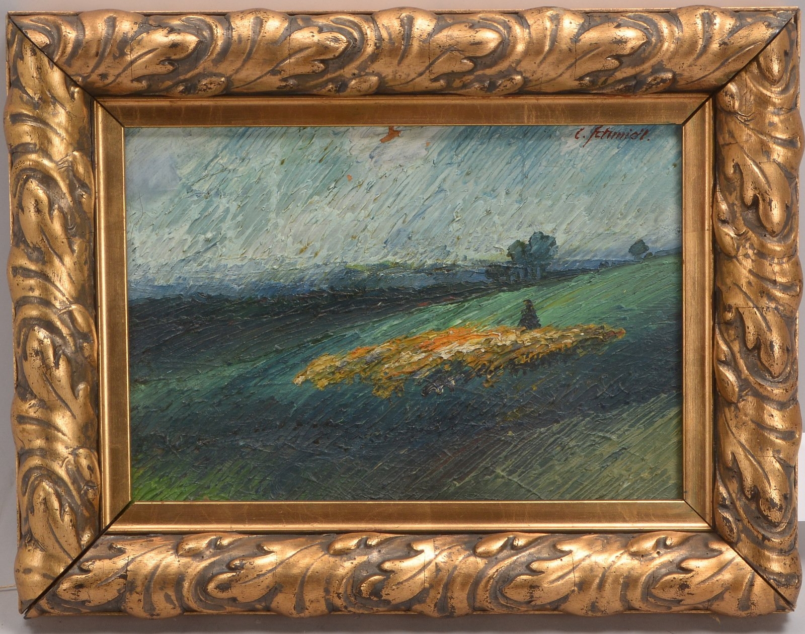 C. Schmidt | 'Schäfer mit Herde' | MutualArt