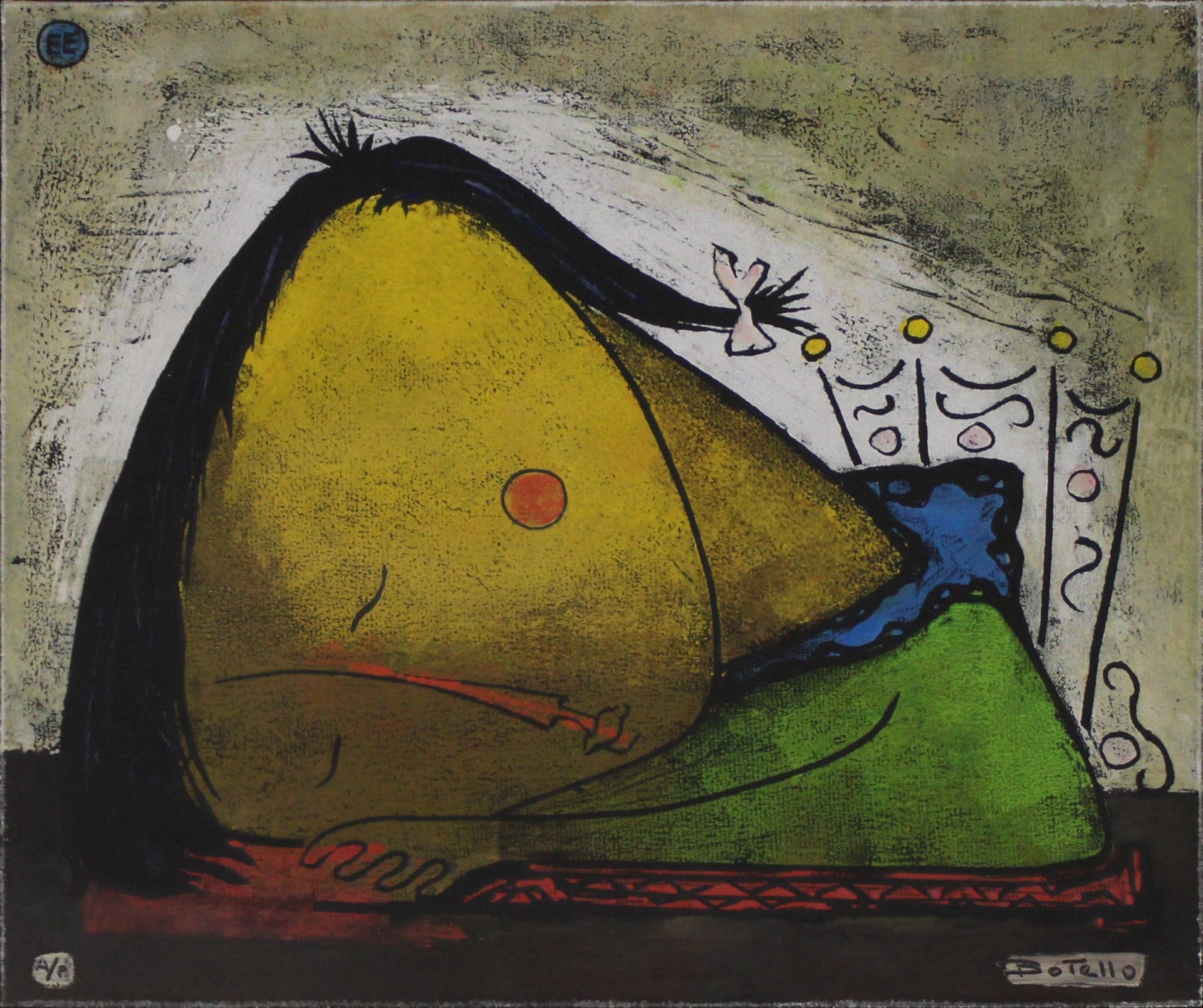 Ángel Botello | Niñas | MutualArt