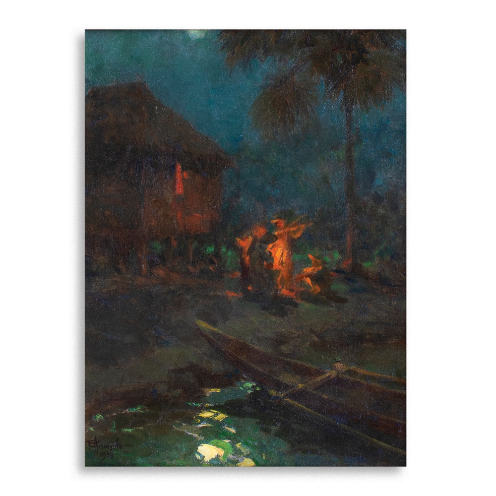 Fernando Amorsolo | The Burning of Manila (1946) | MutualArt