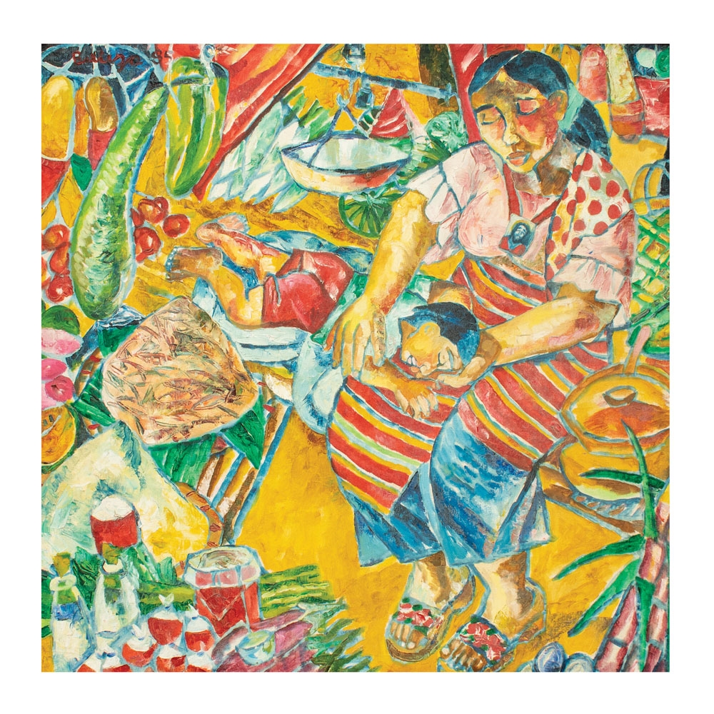 Norma Belleza | Mother and Child (1985) | MutualArt