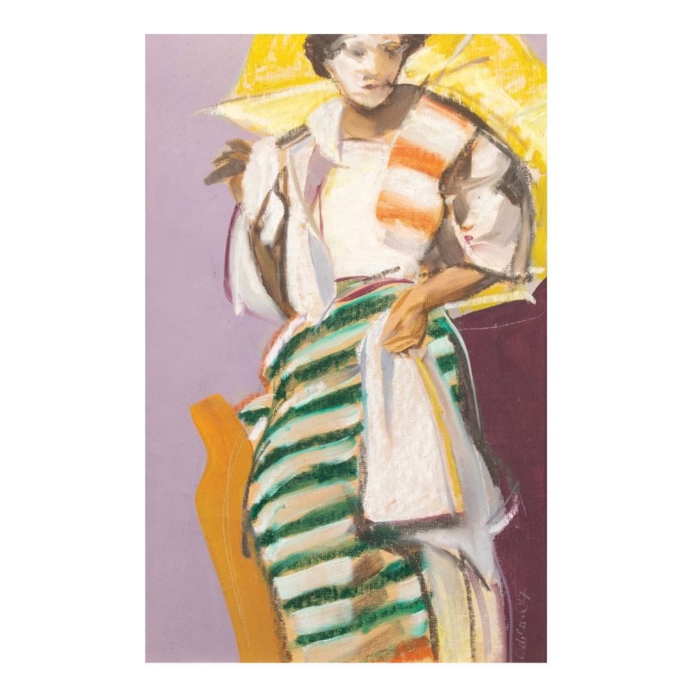 Ben Cabrera | Yellow Parasol (1987) | MutualArt