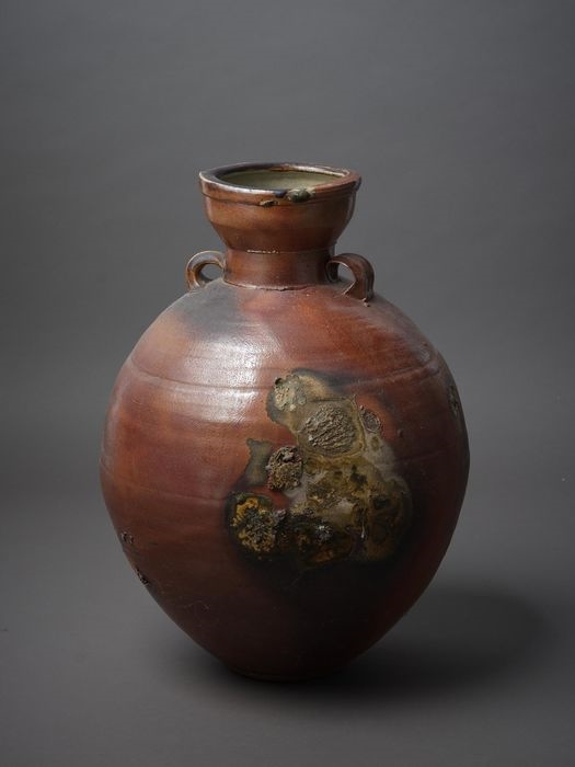 Chester Nealie | Large Anagama fired floor pot | MutualArt