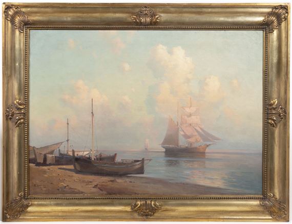 Alexei Vasilievich Hanzen | GULF OF NAPLES (1920) | MutualArt