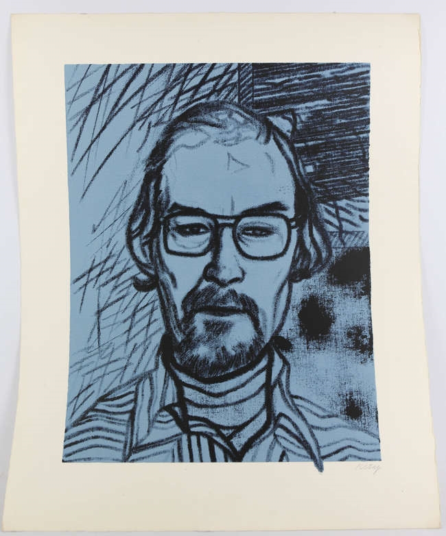 R. B. Kitaj | Portrait of Chris (1980) | MutualArt