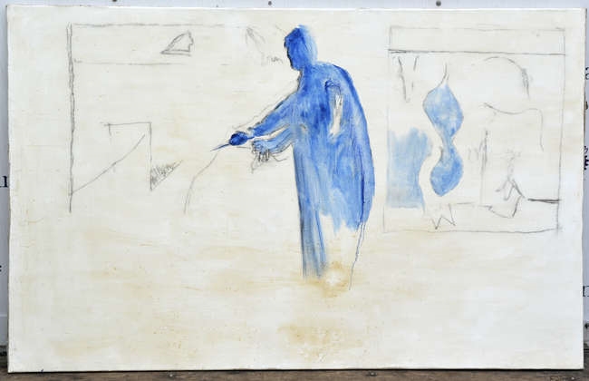 Jonathan Richard Turner | Blue Figure | MutualArt