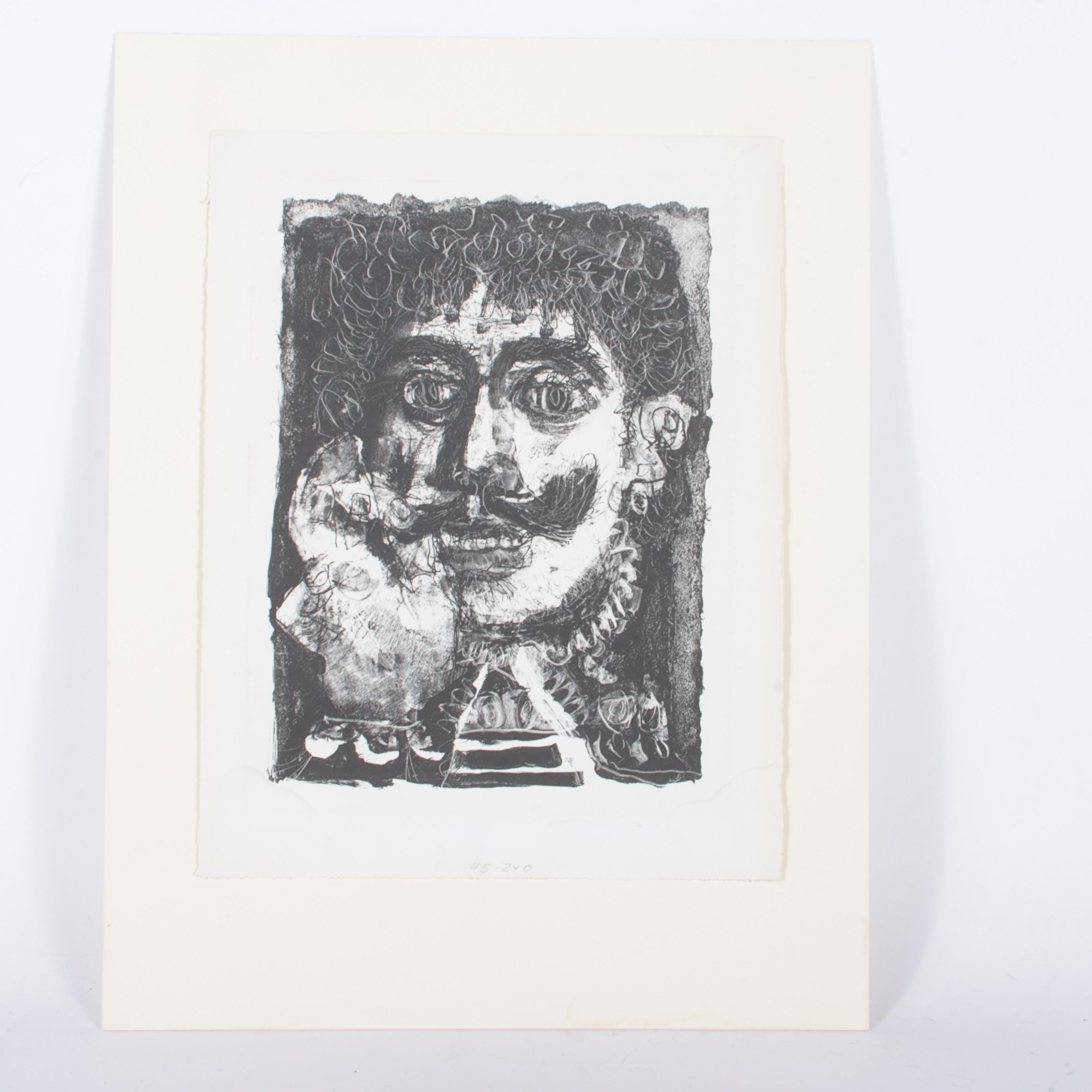 Antoni Clavé | portrait of a man | MutualArt