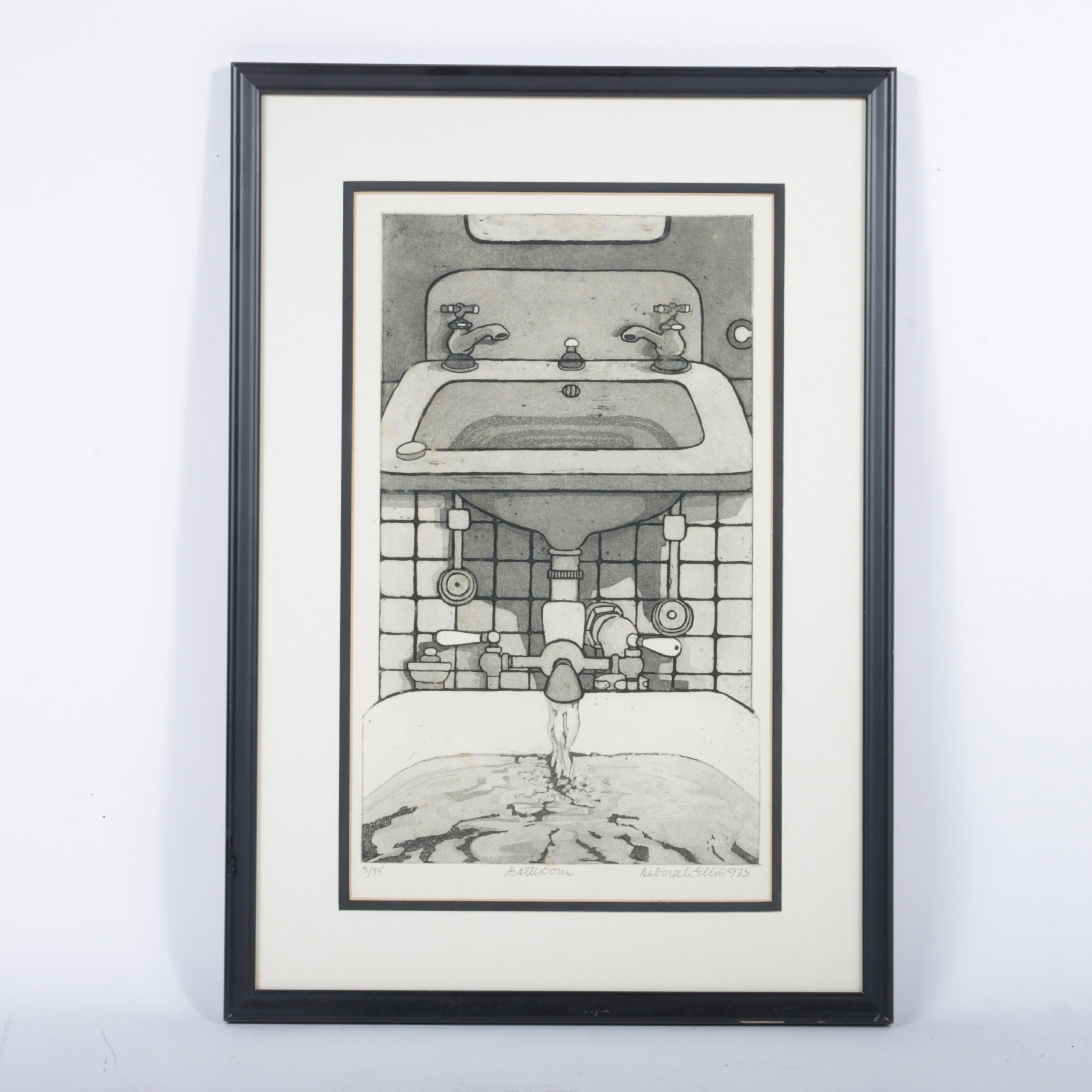 Deborah K. Ellis | Bathroom, 1975 (1975) | MutualArt