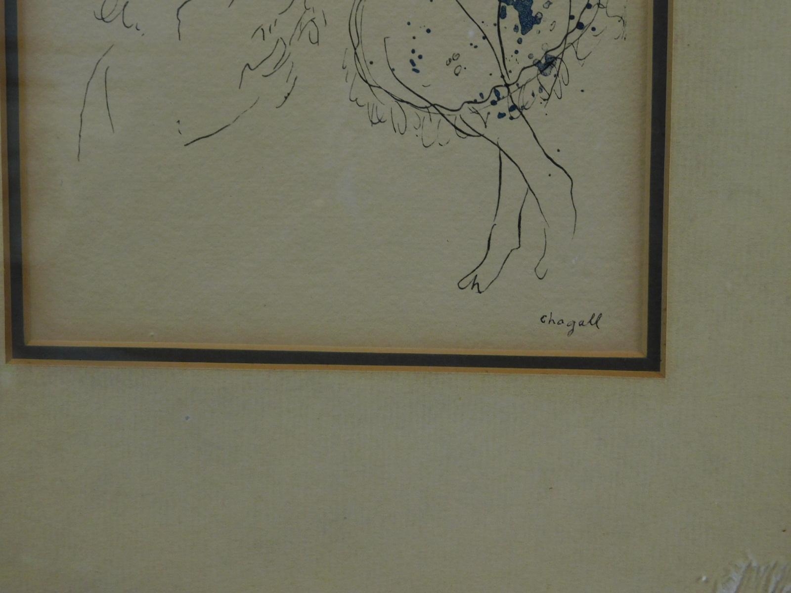 Marc Chagall | Dancer and Doves | MutualArt