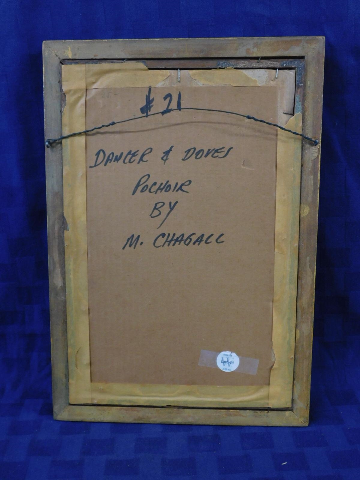 Marc Chagall | Dancer and Doves | MutualArt