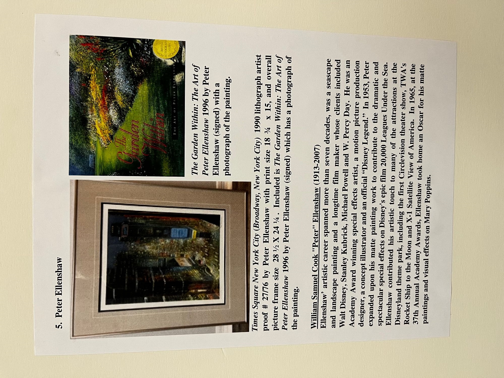 Walt Disney Studios | Times Square New York City 1990 (1913) | MutualArt