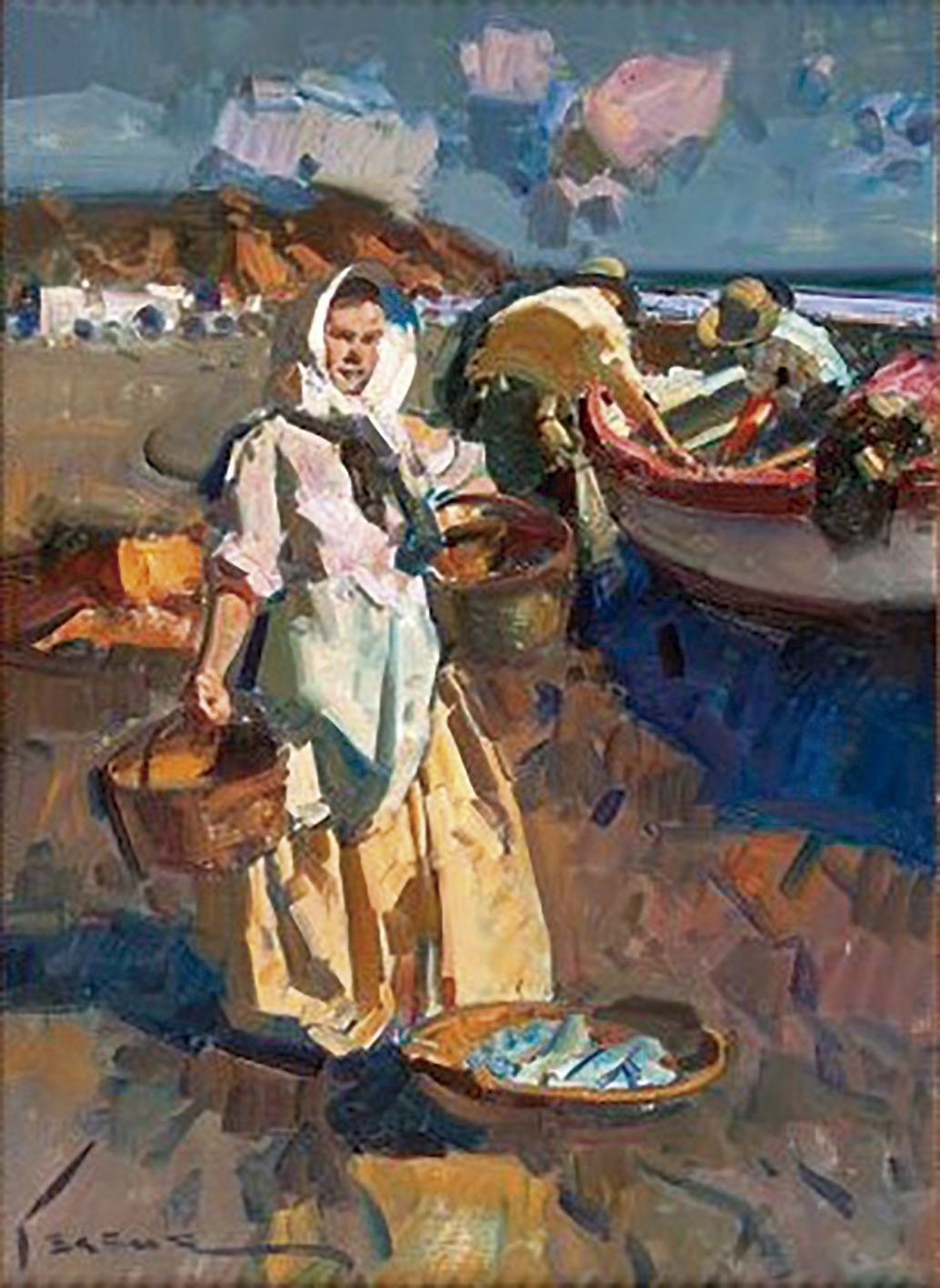 Eustaquio Segrelles | Pescadora de Valencia | MutualArt