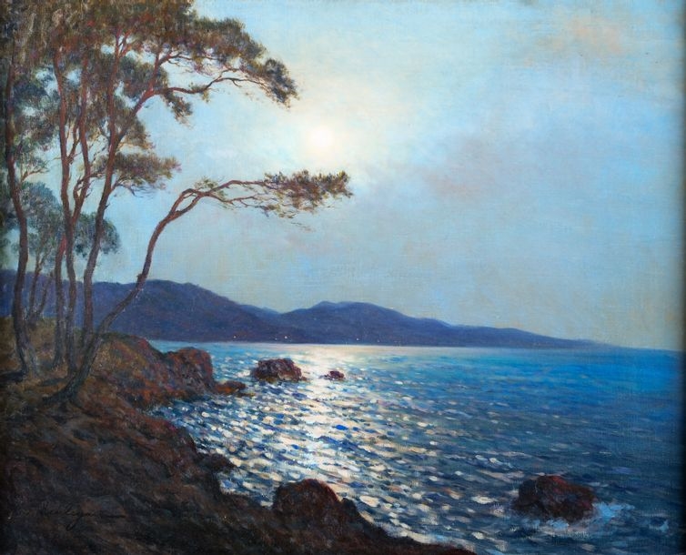 Jean Keuléyan-Lafon | Clair de lune sur la côte varoise | MutualArt