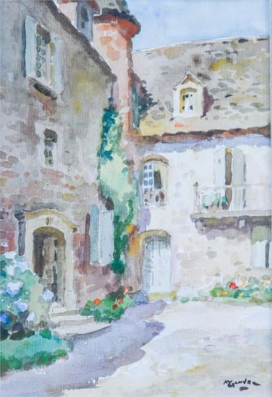 Marcel Gendre | Vieilles maisons en Auvergne | MutualArt