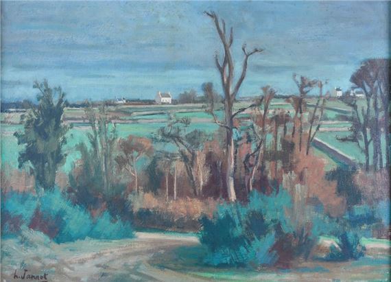 Henri Jannot | Paysage d’automne en Bretagne | MutualArt