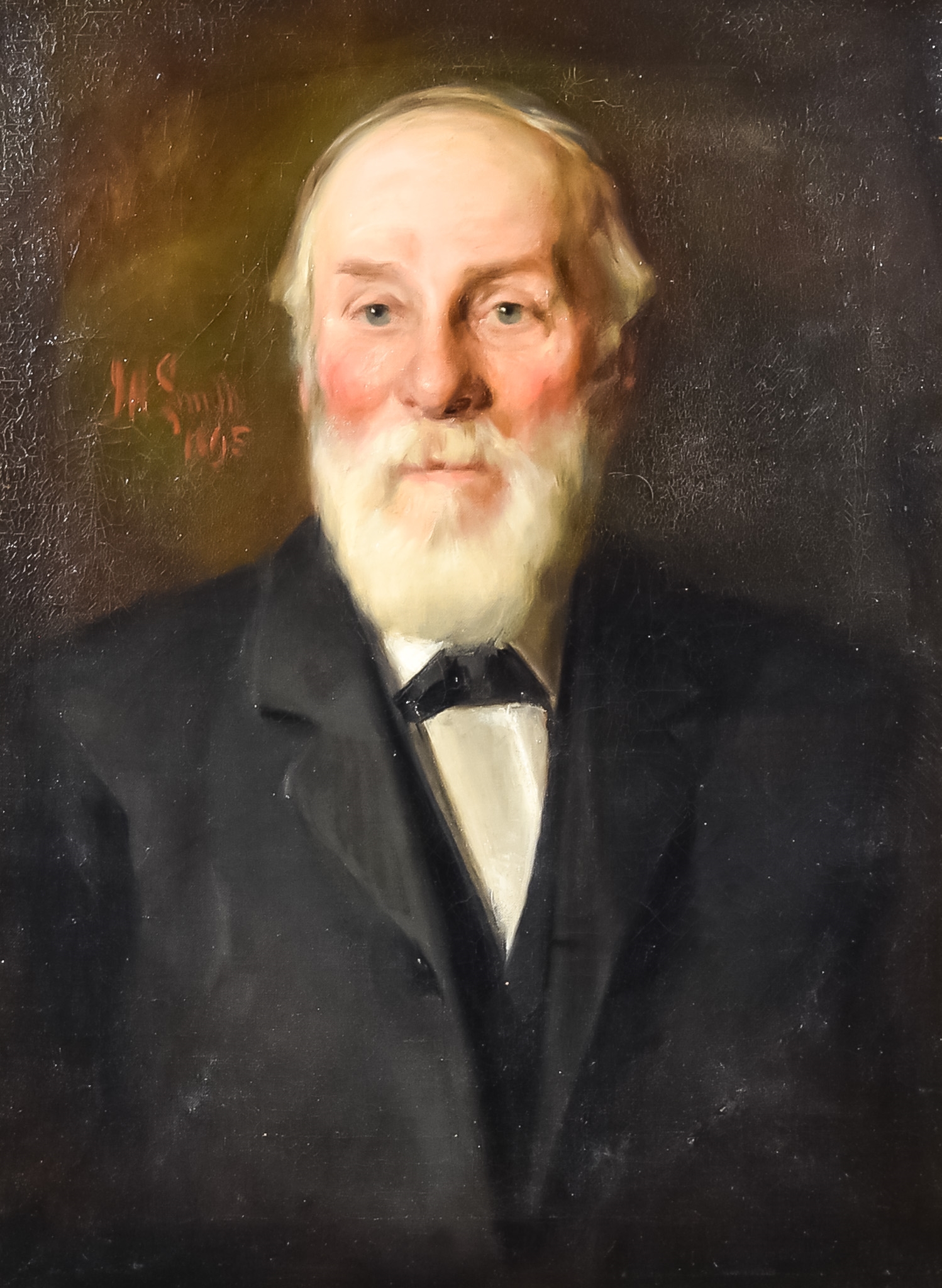 H. Smith | Half length portrait of a bearded gentleman | MutualArt