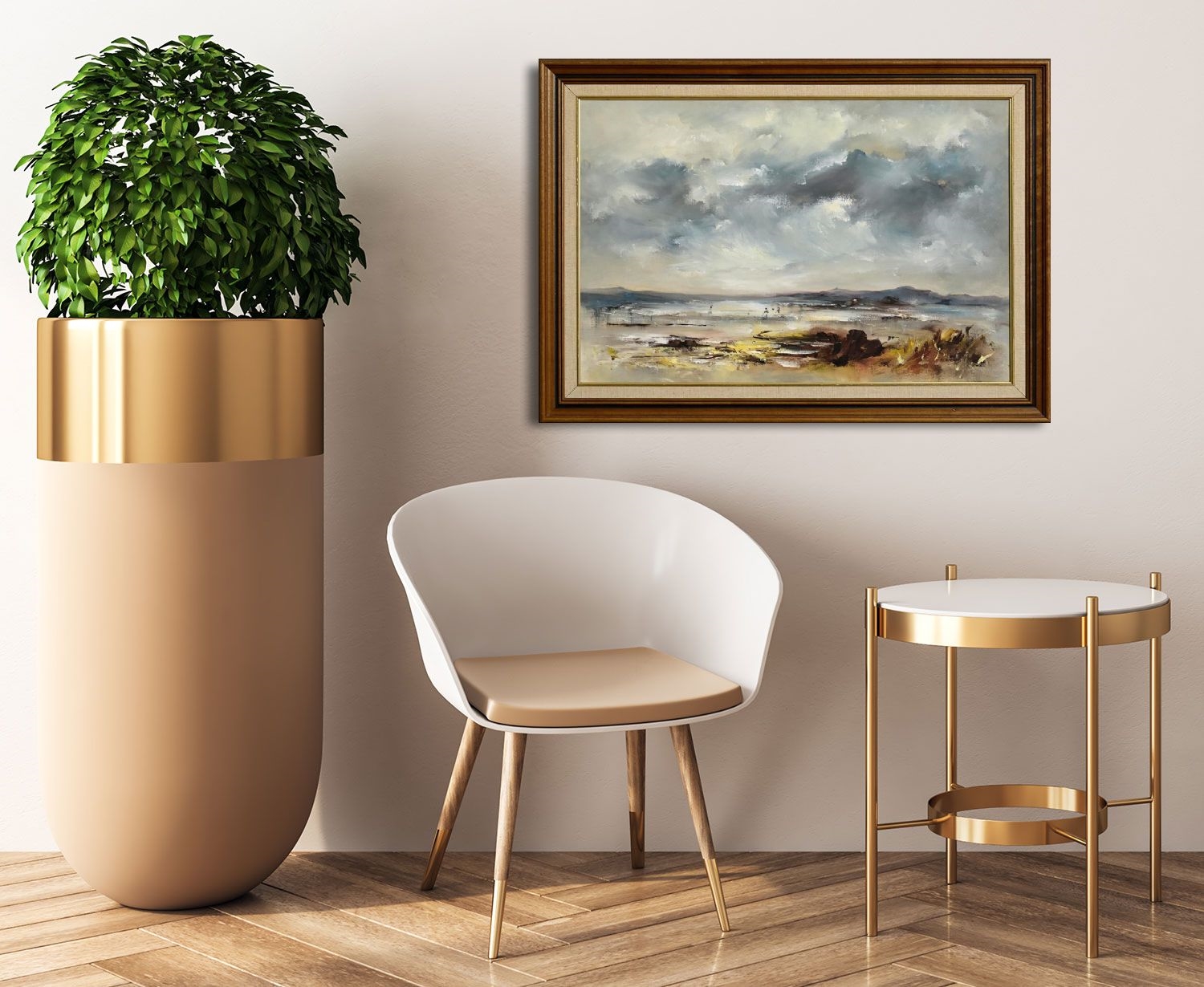 Mary Breach | Playing Football on the Beach near Achill Sound | MutualArt