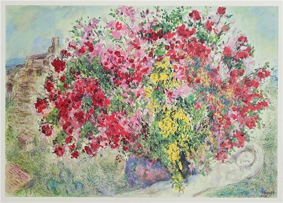 Marc Chagall | Les Jardins de Saint Paul | MutualArt